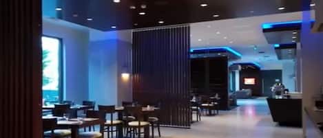 Área de estar no saguão