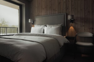 Camas com colchões pillow-top, quartos à prova de som, Wi-Fi de cortesia