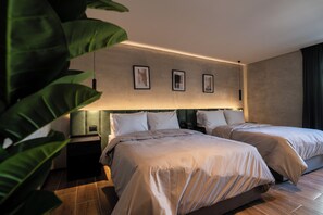 Quarto casal | Roupas de cama premium, edredons de pluma, cofres nos quartos