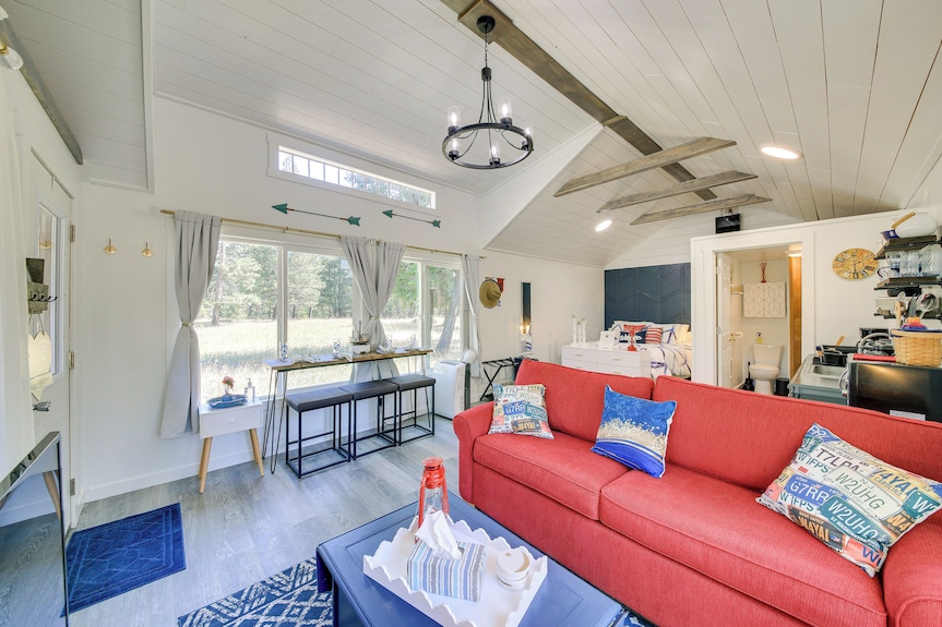 Eureka Vacation Rental: Steps To Creek & Fishing! - Eureka, MT
