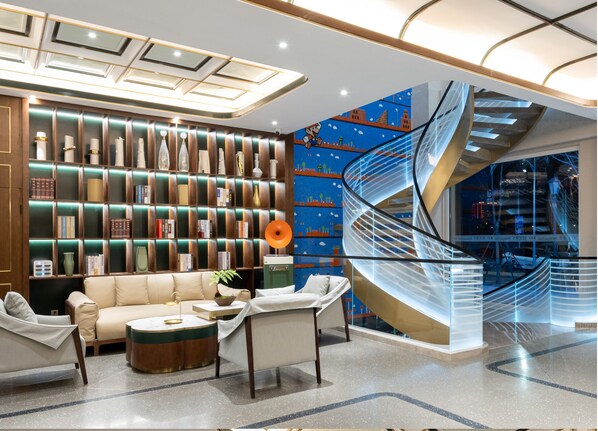 Sala de estar do lobby