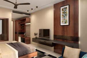 Quarto Superior | 1 quarto, secretária, cortinas/cortinados opacos, quartos insonorizados 