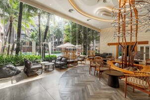 Sala de estar do lobby