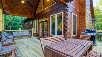 Cabine, 4 quartos | Terraço/pátio interior