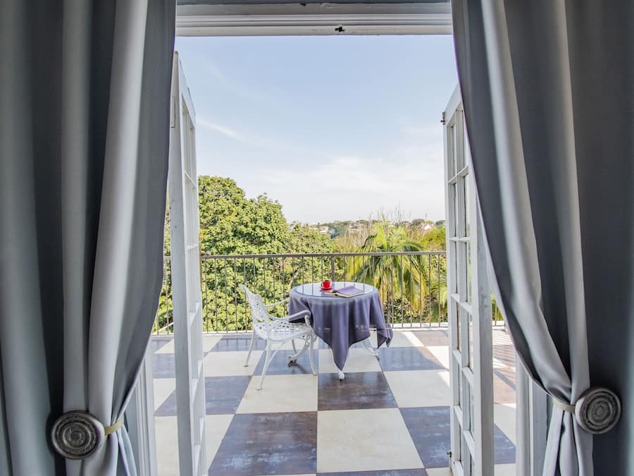 Quarto casal ou duplo premium | Terraço/pátio