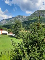 Vista para a montanha