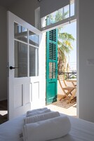 Apartamento, 2 quartos, varanda | Secretária, ferro/tábua de engomar, Wi-fi grátis 