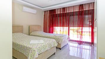 Vila família | 3 quartos, roupas de cama premium, escrivaninha