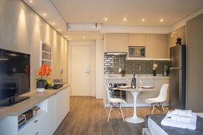 Apartamento Básico | 1 quarto, secretária, Wi-fi grátis 