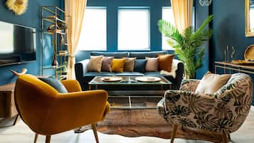 Apartamento | 3 quartos, escrivaninha, acesso à internet de alta velocidade