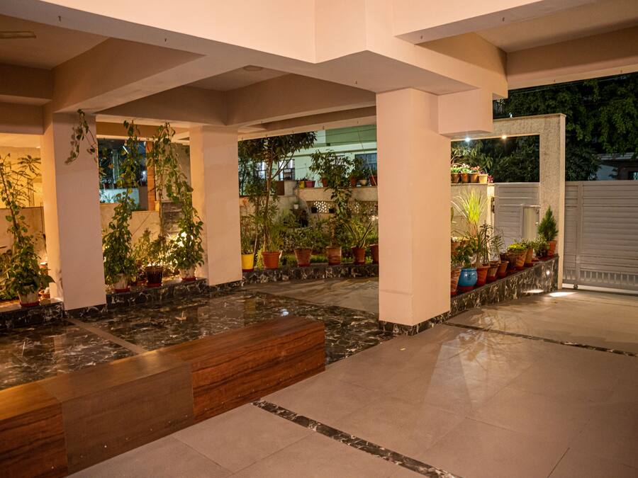 Entrada do alojamento