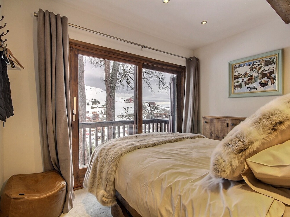 Renovated Chalet At The Foot Of The Slopes With Balcony And Fireplace - La Plagne