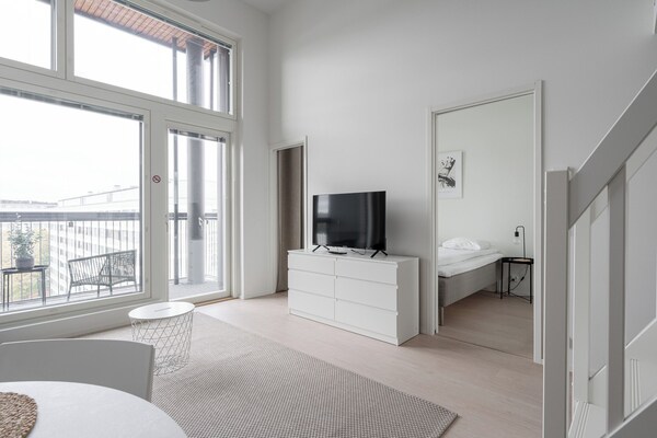 Beautiful Brand New 1br Loft In Amuri With Balcony - Tampere