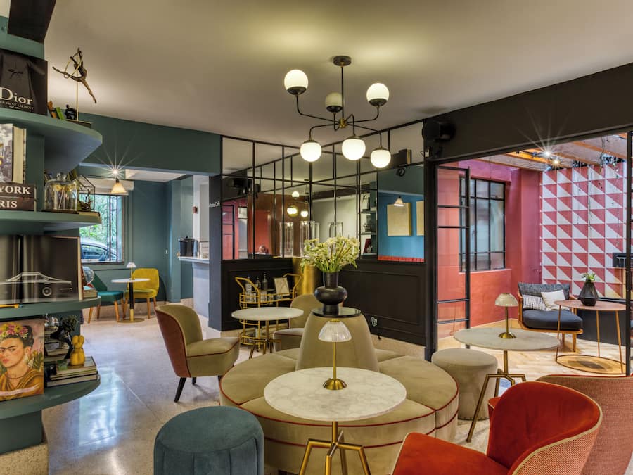 Sala de estar do lobby