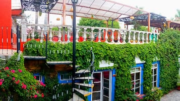 Terraço no piso superior