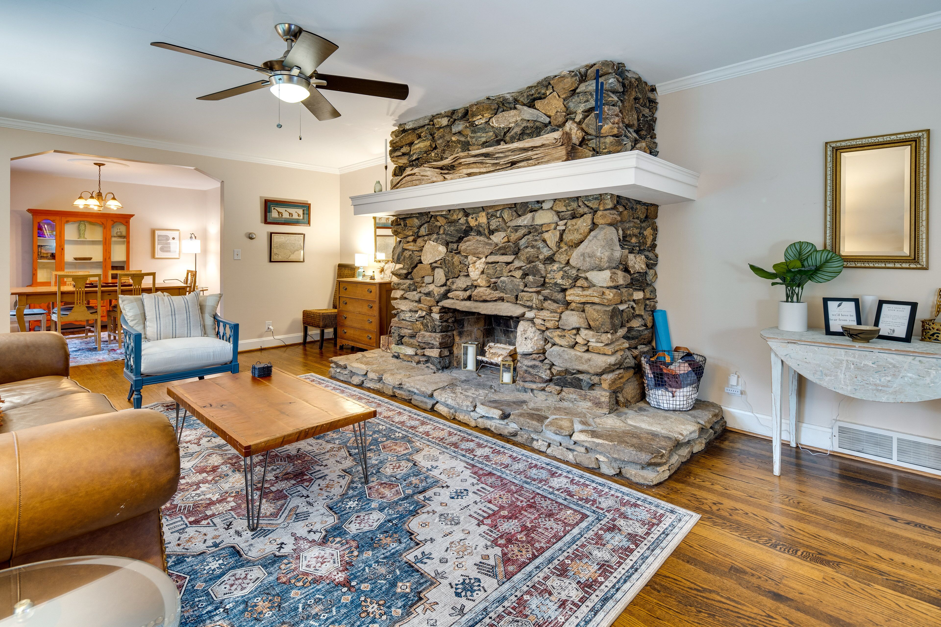 Hendersonville Haven W/ Fire Pit, Grill, Deck! - Hendersonville, NC