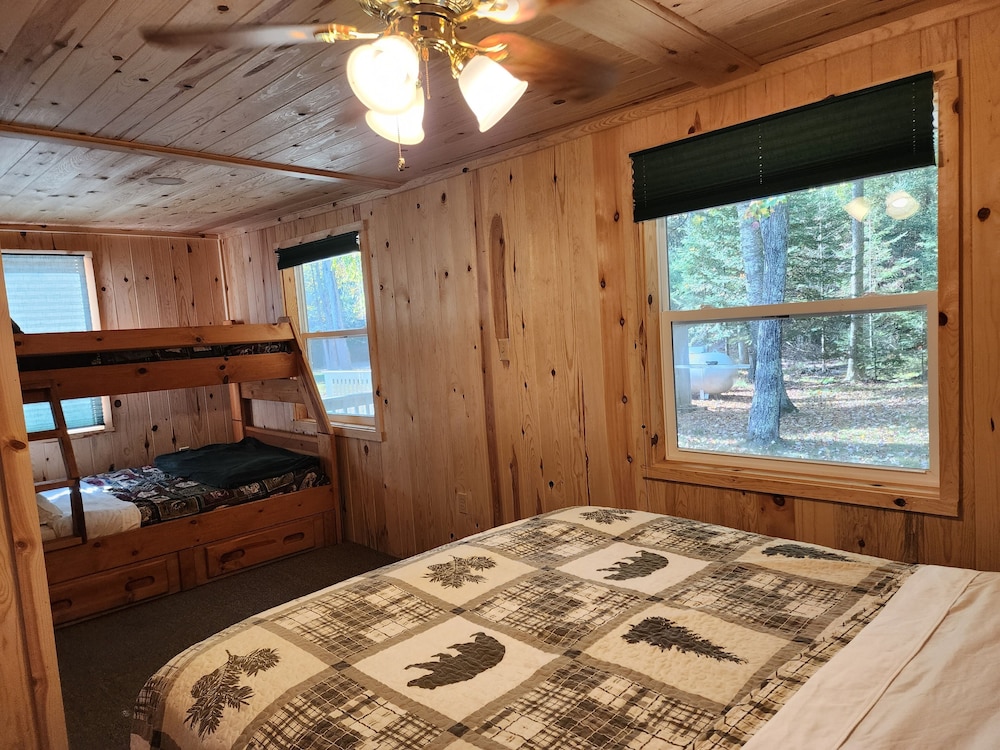 Lakefront Cabin on Snowmobile/UTV Trails - St Germain | Vrbo
