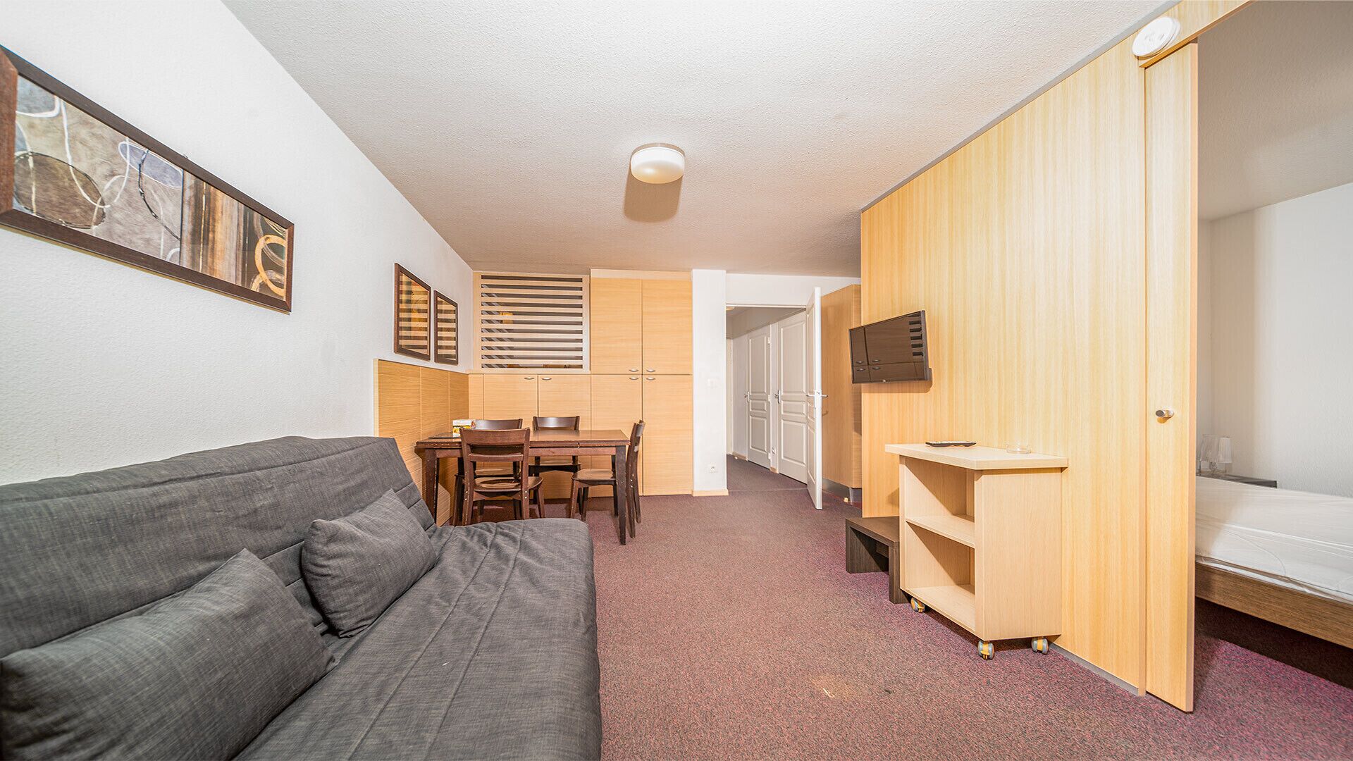 Spacious Apt 6 Ppl, Near The Ski Runs - Pra-Loup