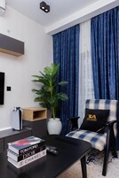 Apartamento Empresarial | 1 quarto, quartos insonorizados, Wi-fi grátis 