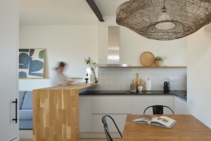 Apartamento Básico, 1 quarto, terraço, Vista para a cidade | Sala de estar