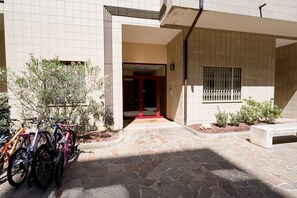 Entrada do alojamento