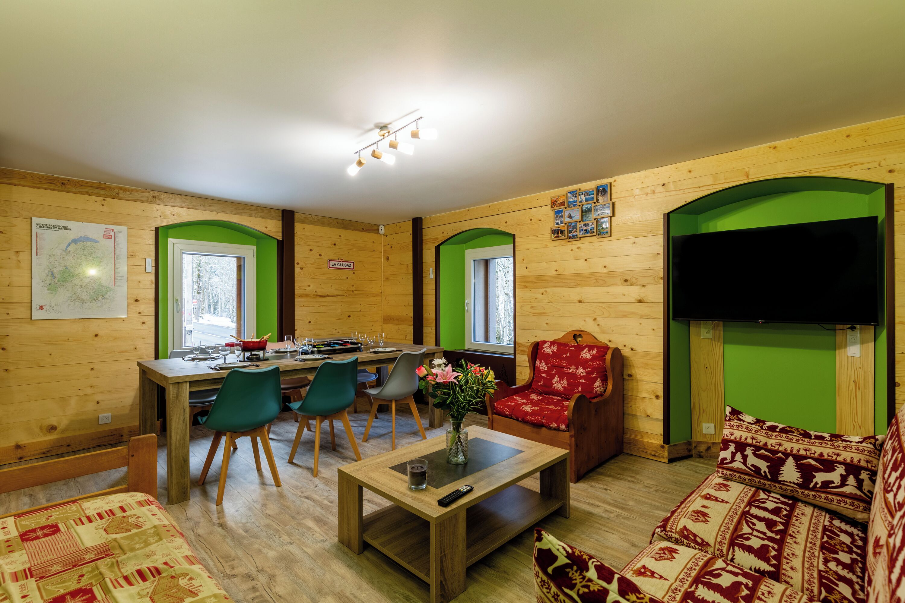 Appartement  "La Marmotte" Dans Maison Avec Vue Sur La Montagne Et Terrasse Privée - La Clusaz