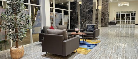 Sala de estar do lobby