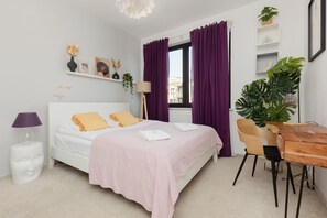 2 quartos, Wi-Fi de cortesia, roupa de cama