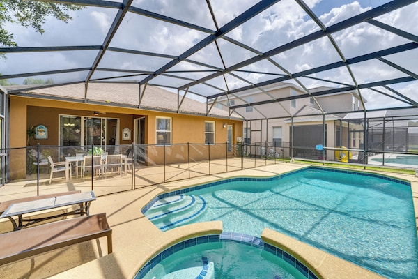 10 Mi To Disney: Home W/ Game Room & Lanai! - Kissimmee, FL