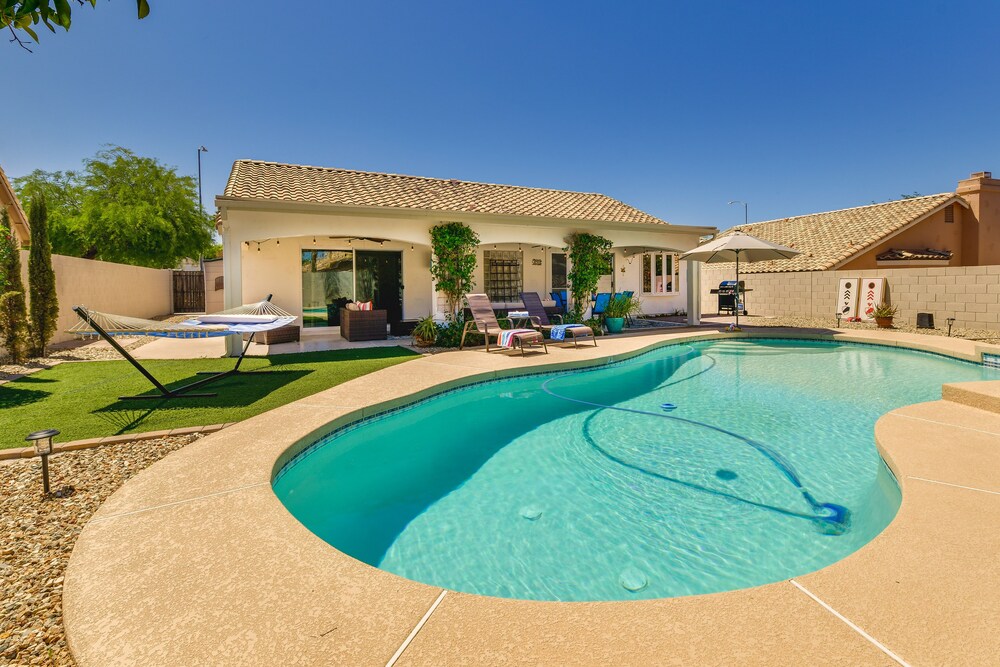 Near Hiking & Golfing: Mesa Home W/ Pool & Patio - Mesa, AZ