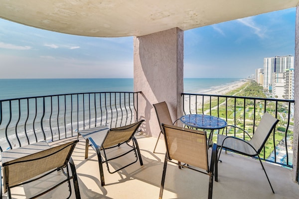 Central Myrtle Beach Condo W/ Ocean-view Balcony! - Morobich, Myrtle Beach