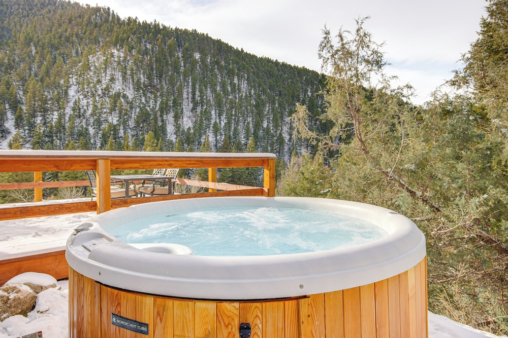 Xc 스키/스노우슈 인/아웃: 핫 터브 있는 외딴 캐빈! - 파크 카운티