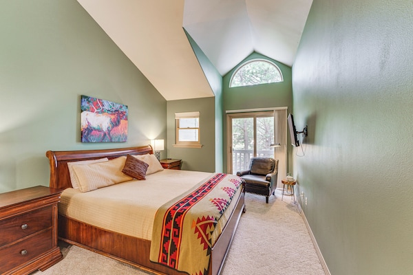 Half Mi To Angel Fire Resort: Townhome W/ Grill! - Angel Fire, NM