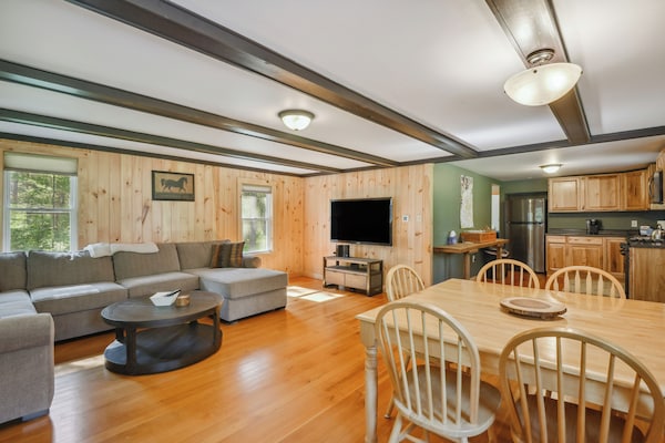 5-acre Brantingham Property W/ Porch & Grill! - Chase Lake, Glenfield