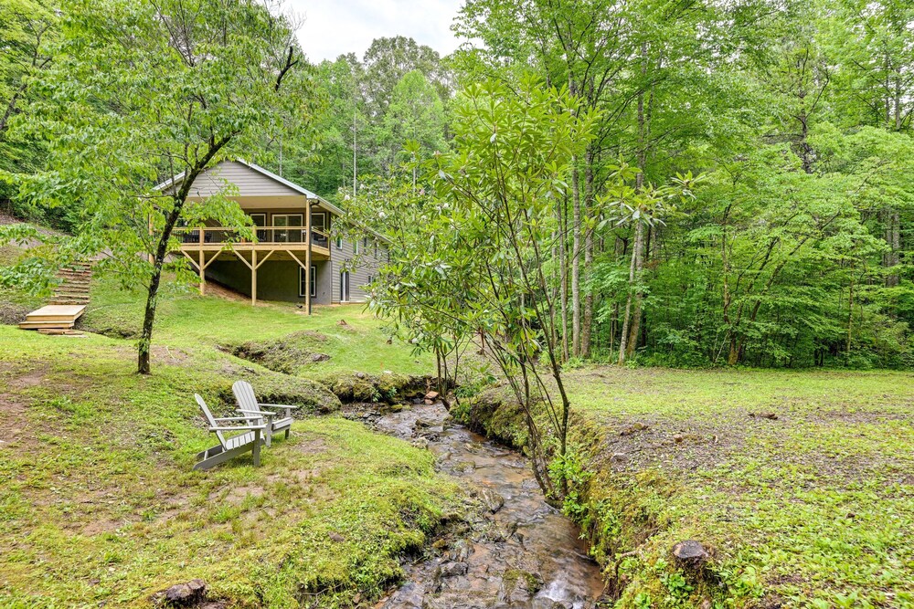 Creekside Cabin In Franklin ~ 8 Mi To Downtown! - Franklin, NC