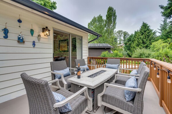 Kenmore Retreat W/ Shared Hot Tub - 1 Mi To Lake! - Lynnwood, WA