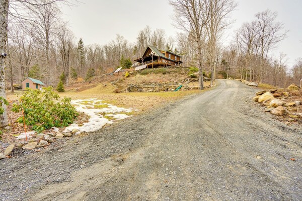 Massachusetts Vacation Rental W/ Deck & Grill - Ashmere Lake, MA