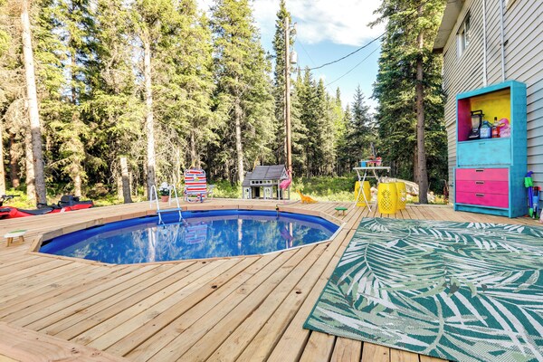 Delta Junction Rental W/ Shared Pool & Hot Tub! - Alaska