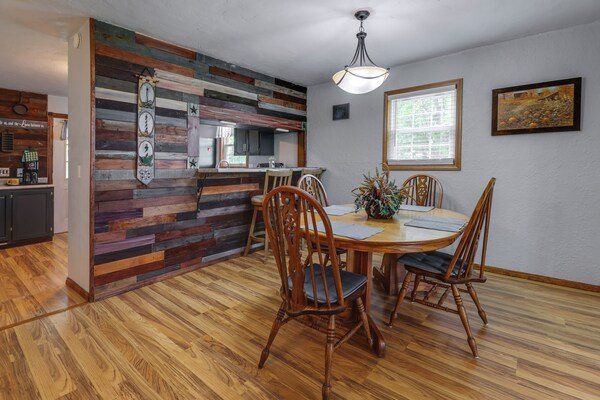 Charming Kaw Lake Country Home W/ Game Room! - 7 Clans Casino Newkirk Water Park