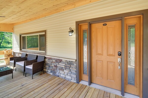Champion Vacation Rental With Fire Pit! - Craig Lake State Park, Champion
