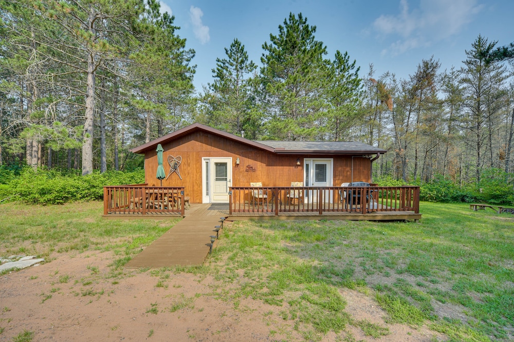Woodland Cabin W/ Fishing, Atv & Snowmobile Trails - Brule River State Forest, Brule