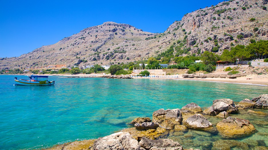 Pefkos Beach in Rhodes, | Expedia