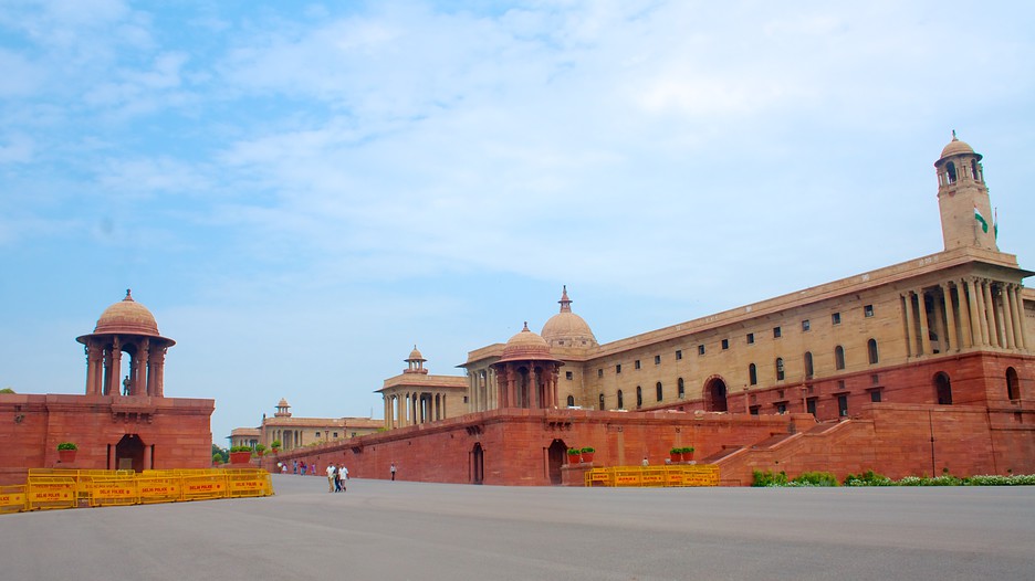 Résidence officielle du président de l'Inde Rashtrapati Bhavan ...