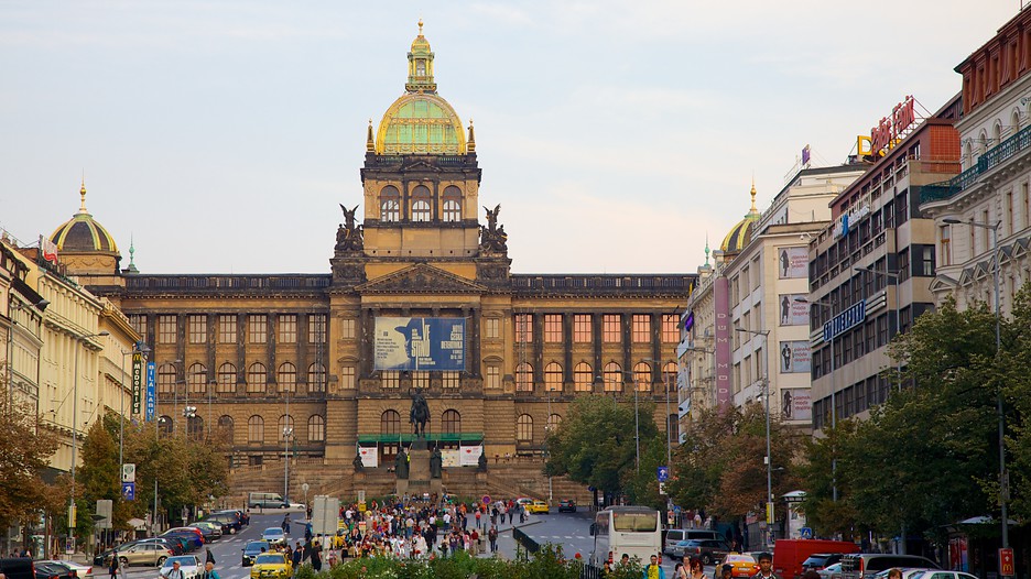 Wenceslas Square in Prague, | Expedia