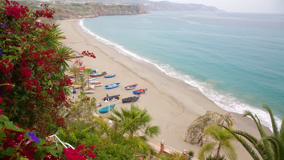 Burriana Beach in Nerja, | Expedia