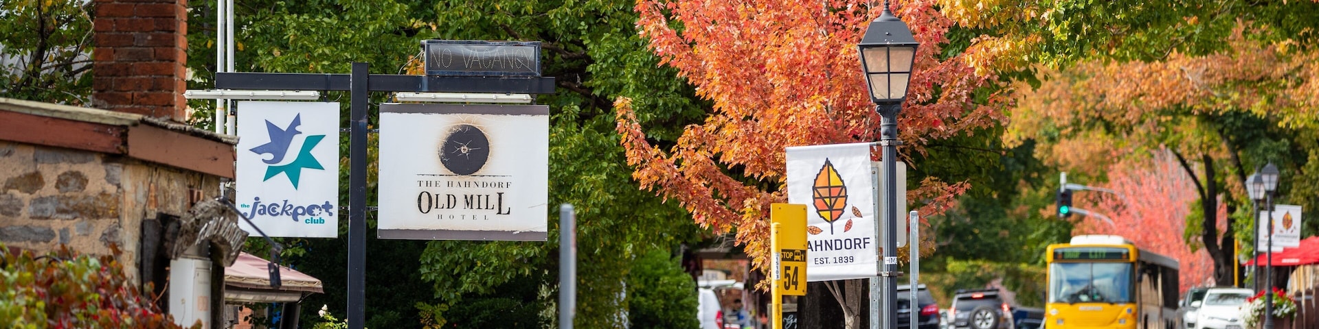 Hahndorf featuring signage