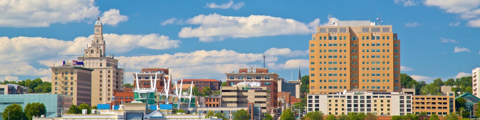 Davenport mostrando um rio ou córrego