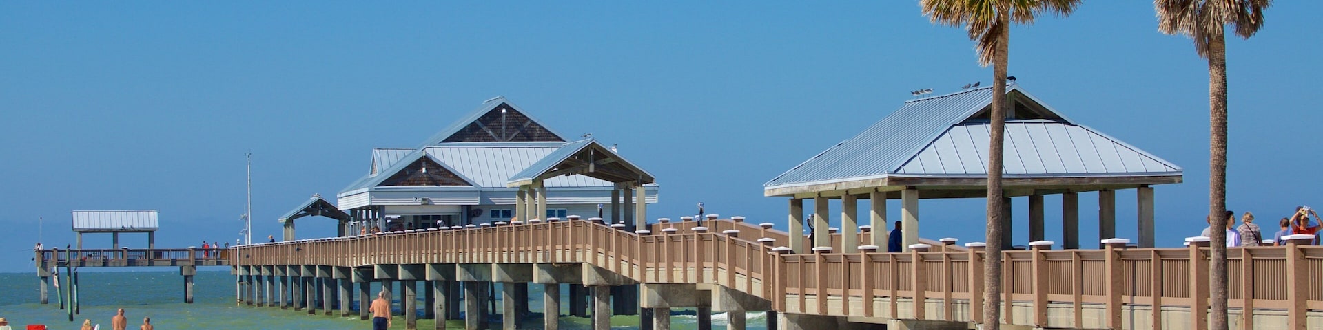 Clearwater Beach mostrando uma praia