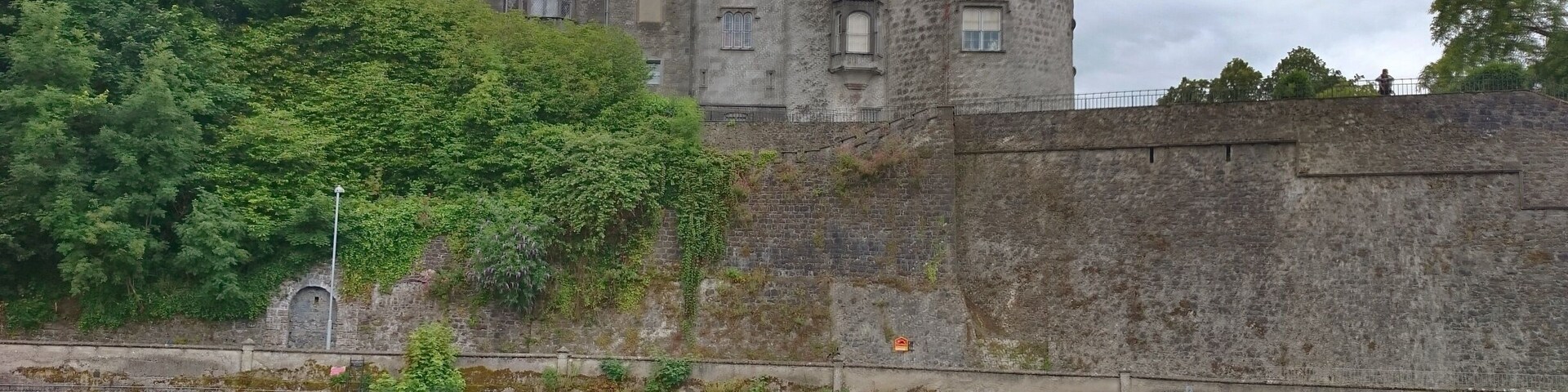 Cahir Castle - a fantastic town and castle. Head to the Galtee Inn for a meal in a very friendly Irish pub.