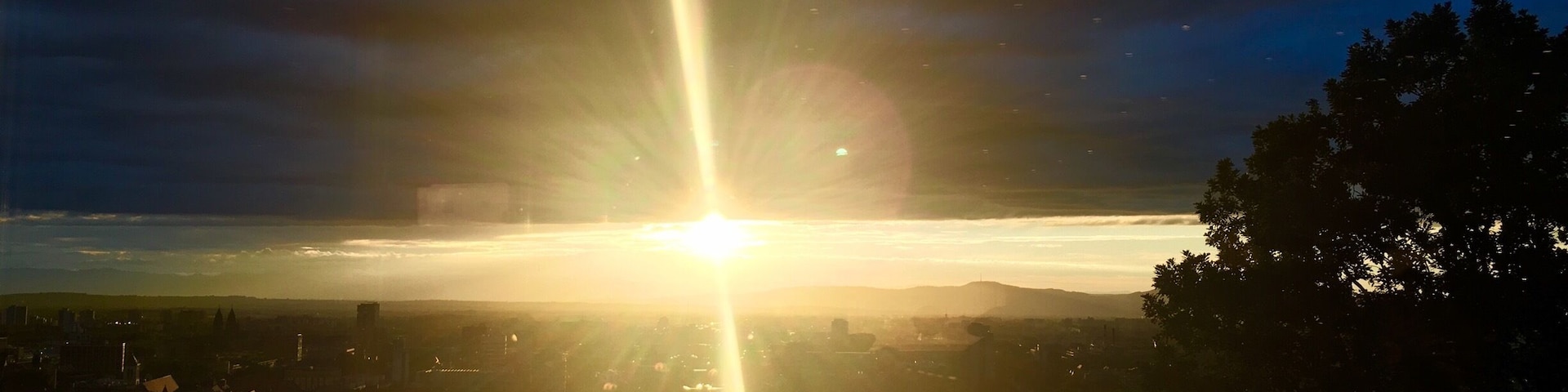 Freiburg Germany.
Beautiful sunset.